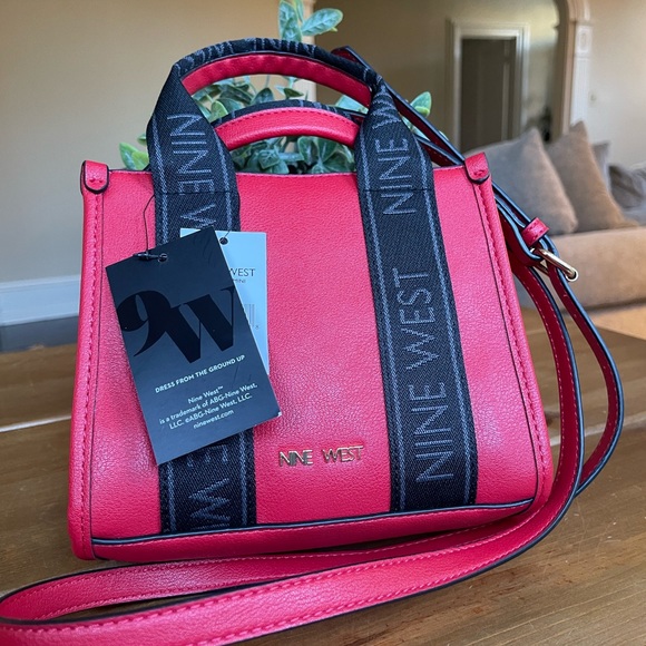 Nine West | Bags | Nwt Nine West Red Jolene Mini Bag | Poshmark